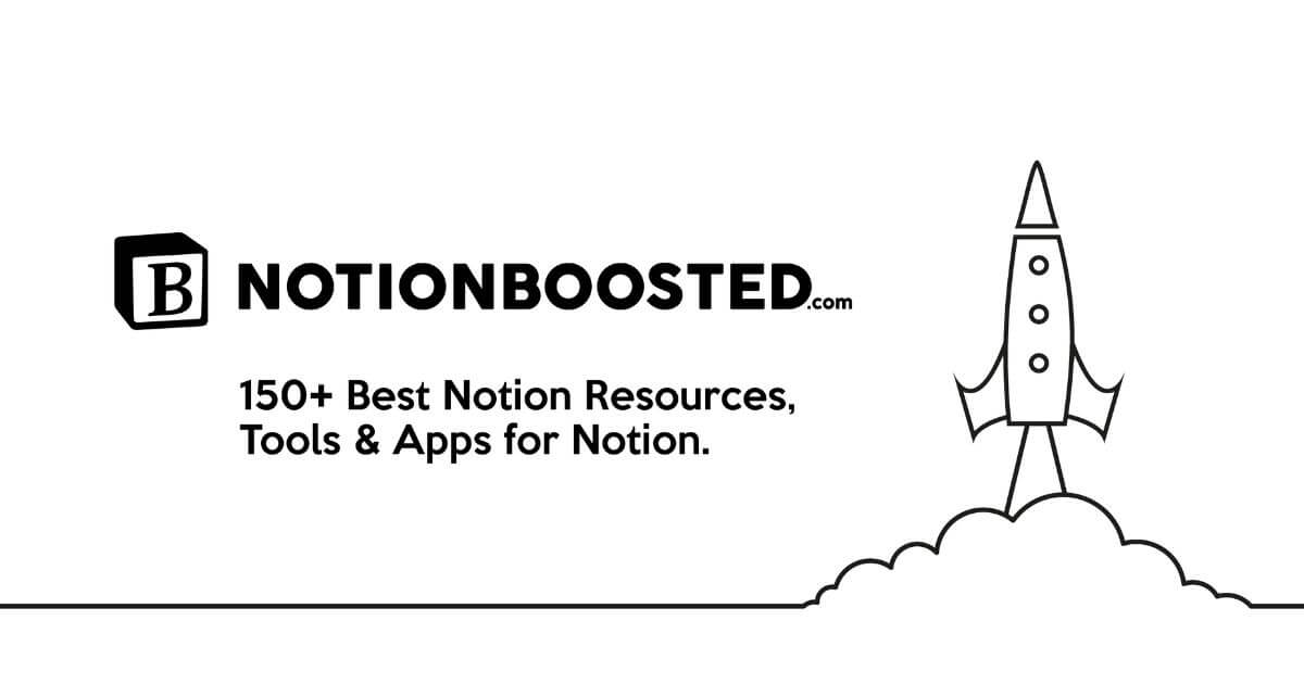 150 Best Notion Resources Tools And Apps For Notion|notionboosted
